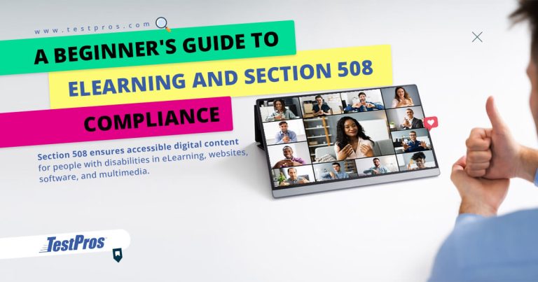 How eLearning Companies Can Meet Section 508 Compliance