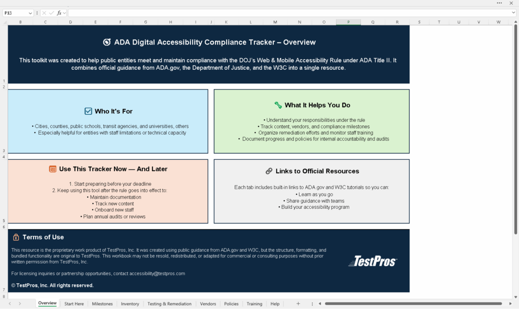 The Complete Guide to ADA Title II Compliance by 2026
